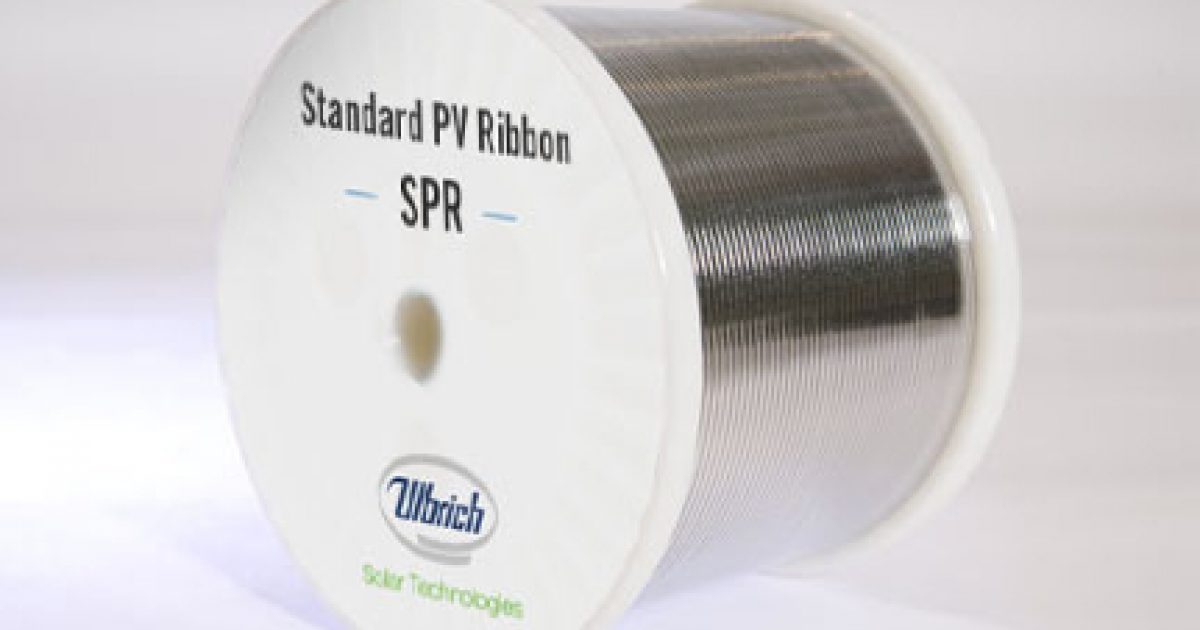 Standard Wire for Solar Cell Module Creation | Ulbrich