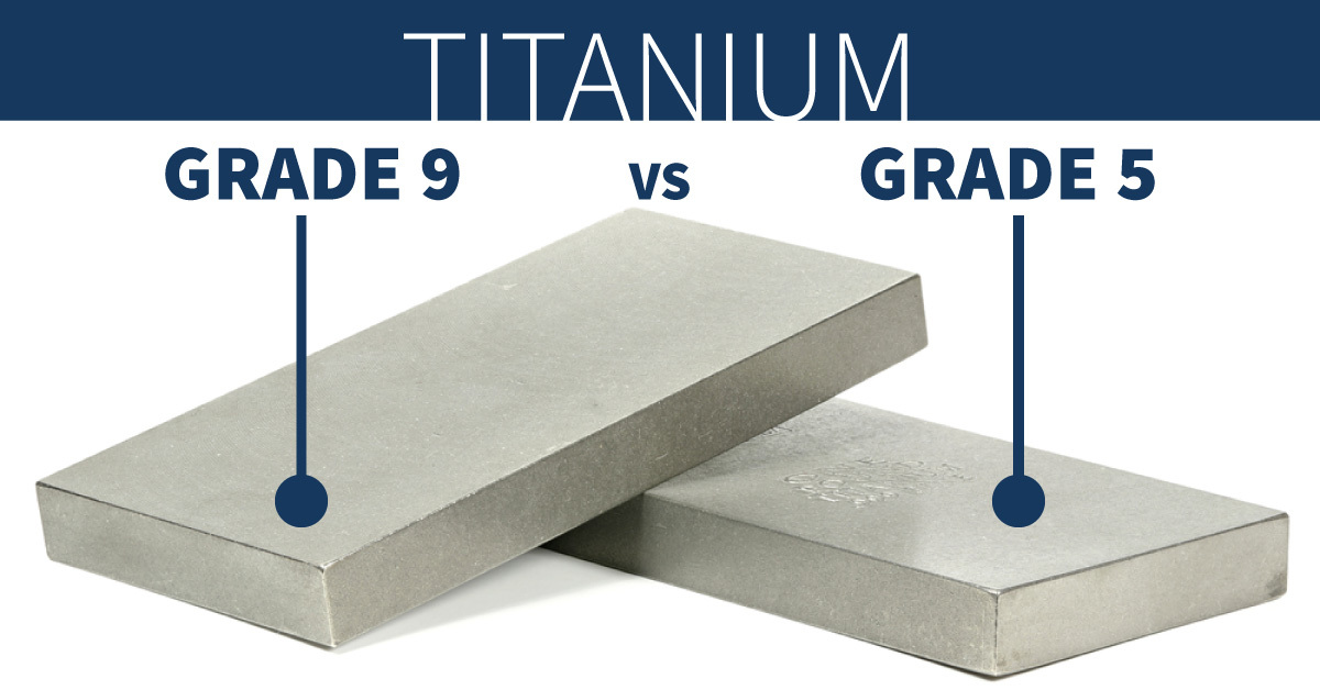 Grade 9 Vs Grade 5 Titanium Comparison Choosing The Ulbrich Grade 9 Vs Grade 5 Titanium Comparison Choosing The Ulbrich