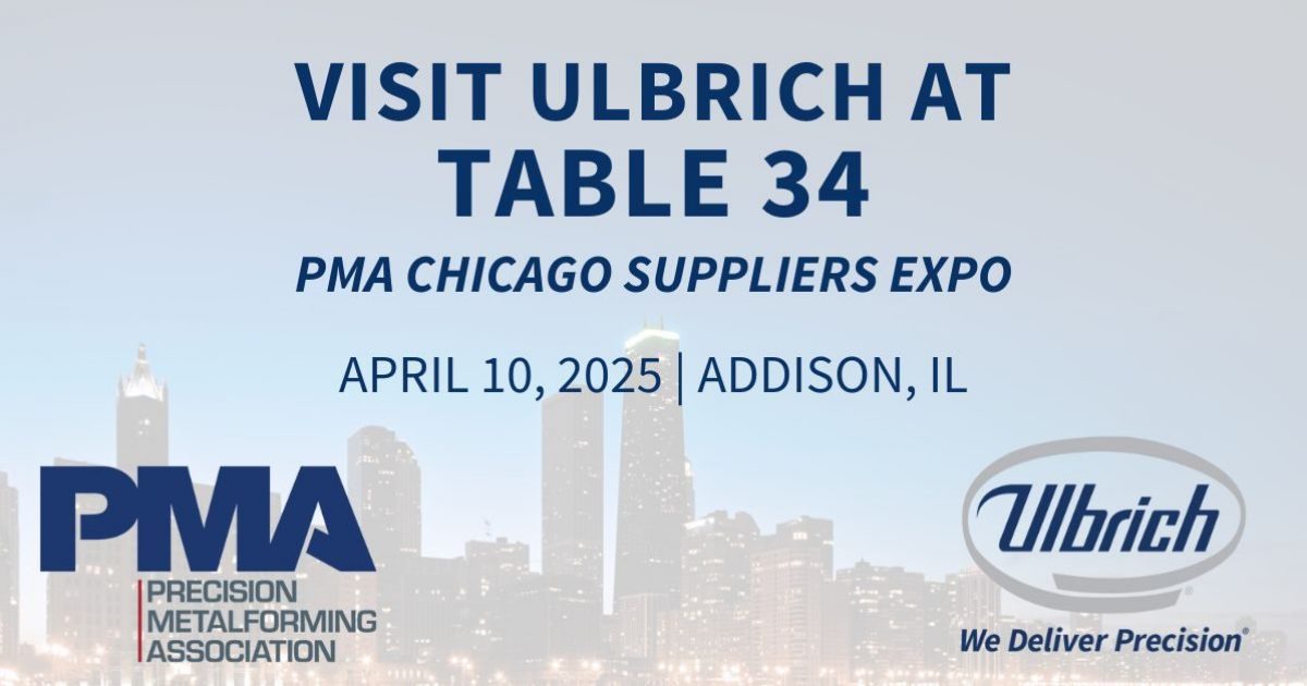 PMA Chicago Suppliers Expo 2025 | Ulbrich